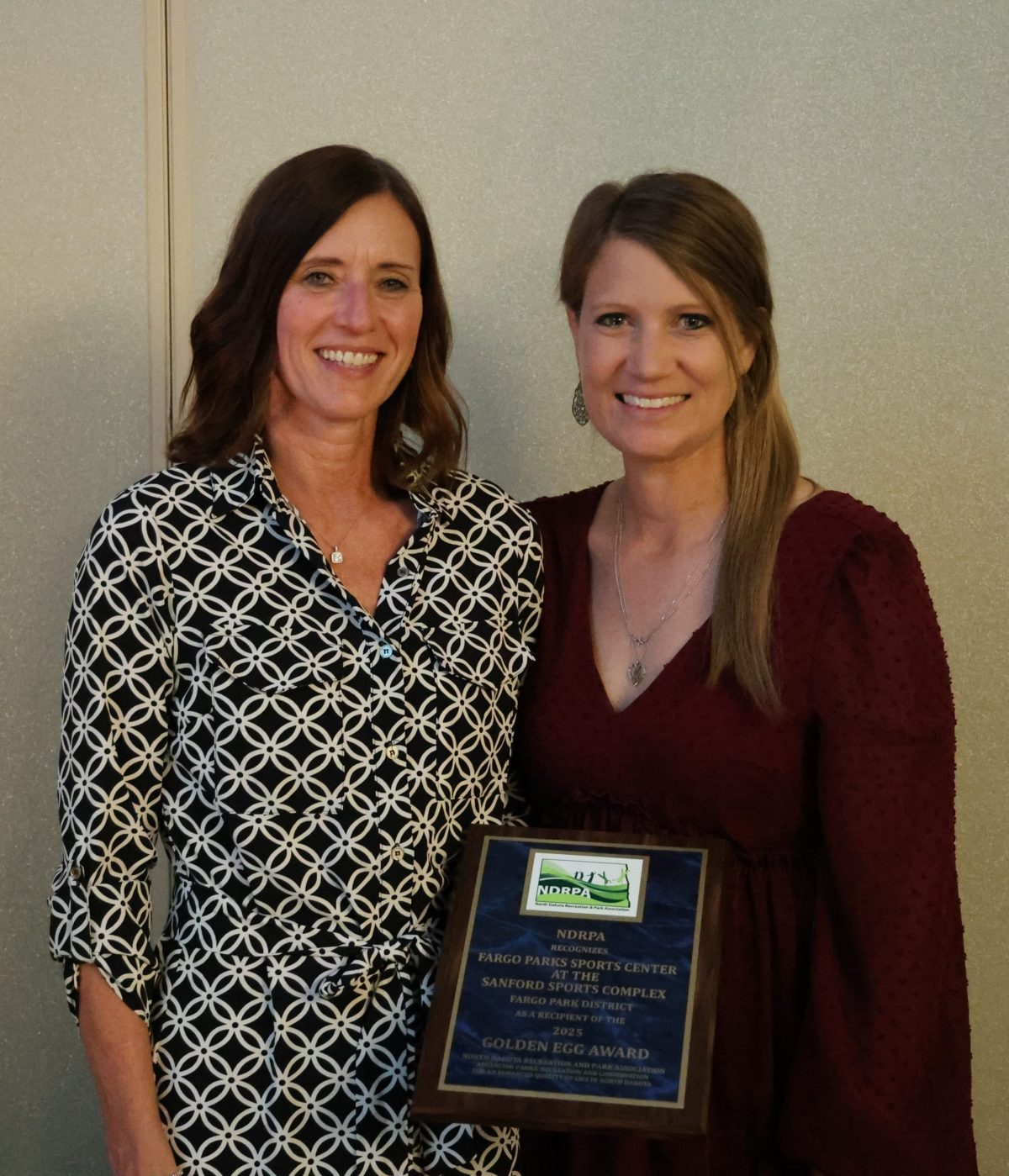 Golden Egg Award - North Dakota Recreation & Park Association